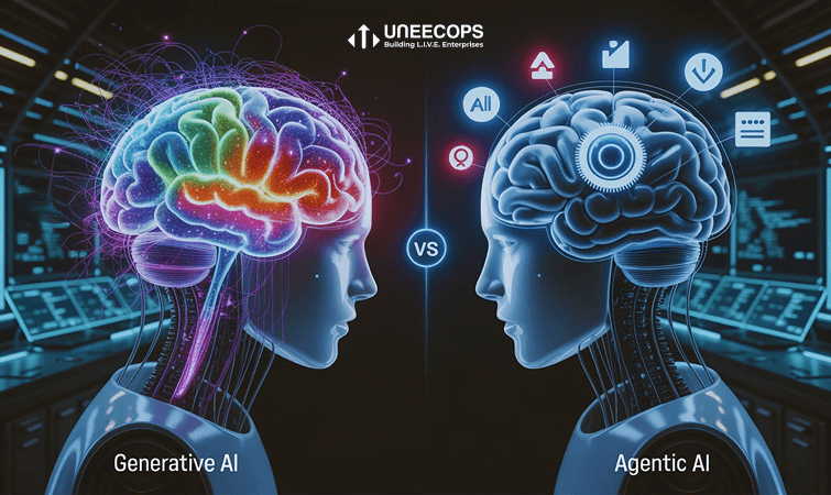 Key Features of Agentic AI and Generative AI