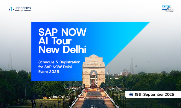 SAP NOW AI Tour New Delhi | Schedule | Registration | Event Date